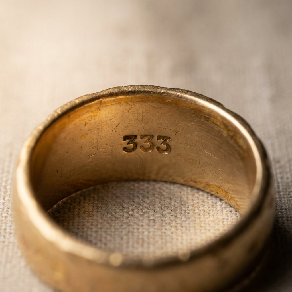 gold ring roman numerals: 333 meaning, tests and buyer checklist ...