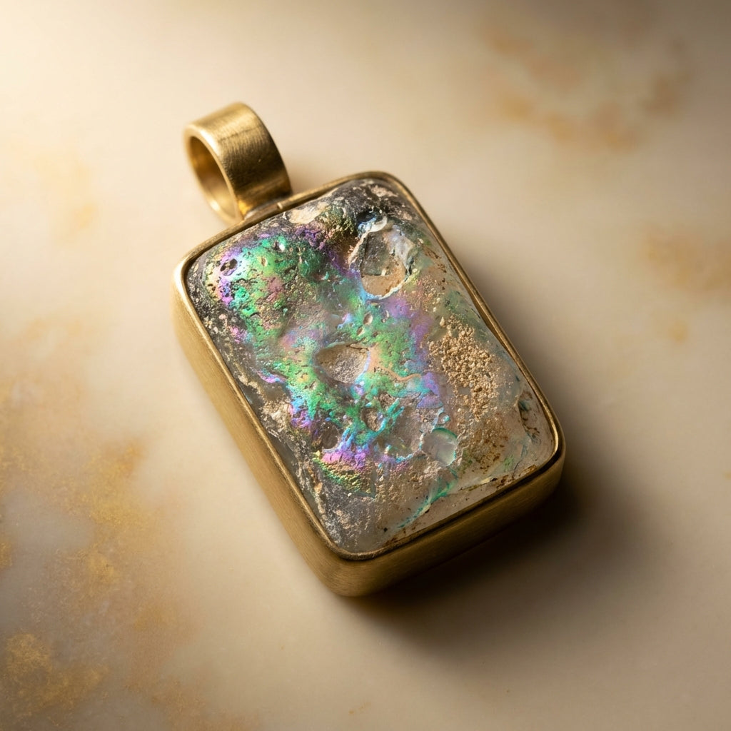 roman glass necklace: the downsides of rhodium plating explained ...